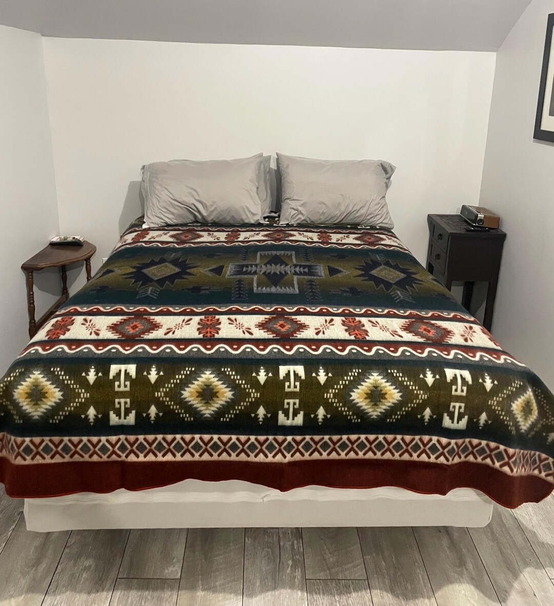 Luxurious Soft Boho Tribal Double Sided Alpaca Blanket | Cozy Home ...