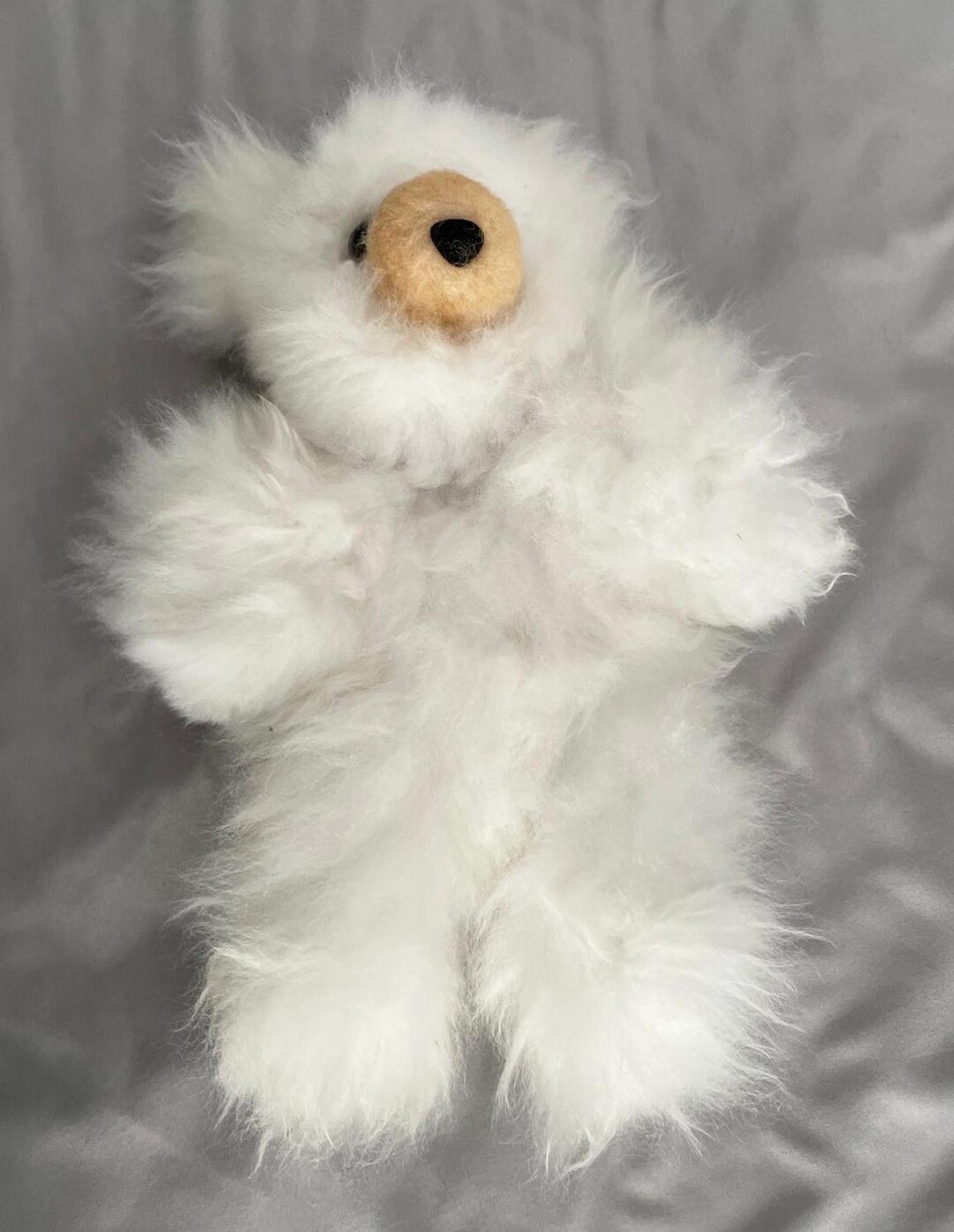 Soft Cuddly Alpaca Teddy Bear | Alpaca Wool Stuffed Animals | Teddy ...