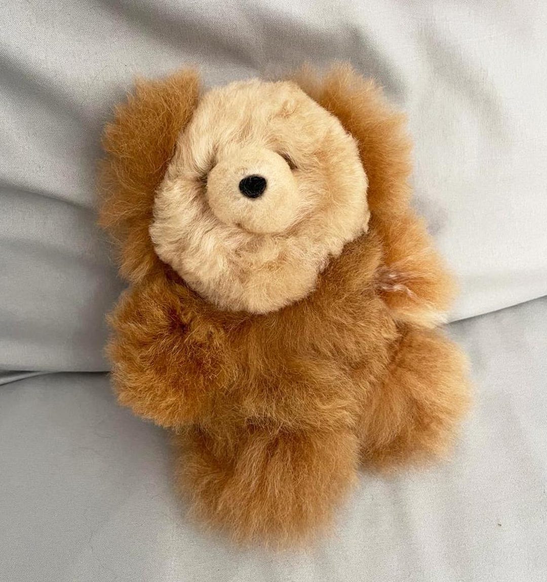 Soft Cuddly Alpaca Bear | Collector Bear | Bear Keepsake Gift | Alpaca ...