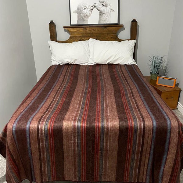 Wool Blend Blanket - Etsy