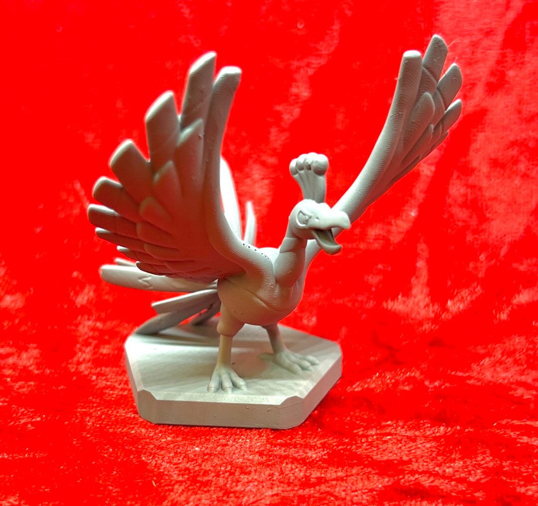 Pokemon 250 Ho-oh Figure Grey TCG Statue - Etsy