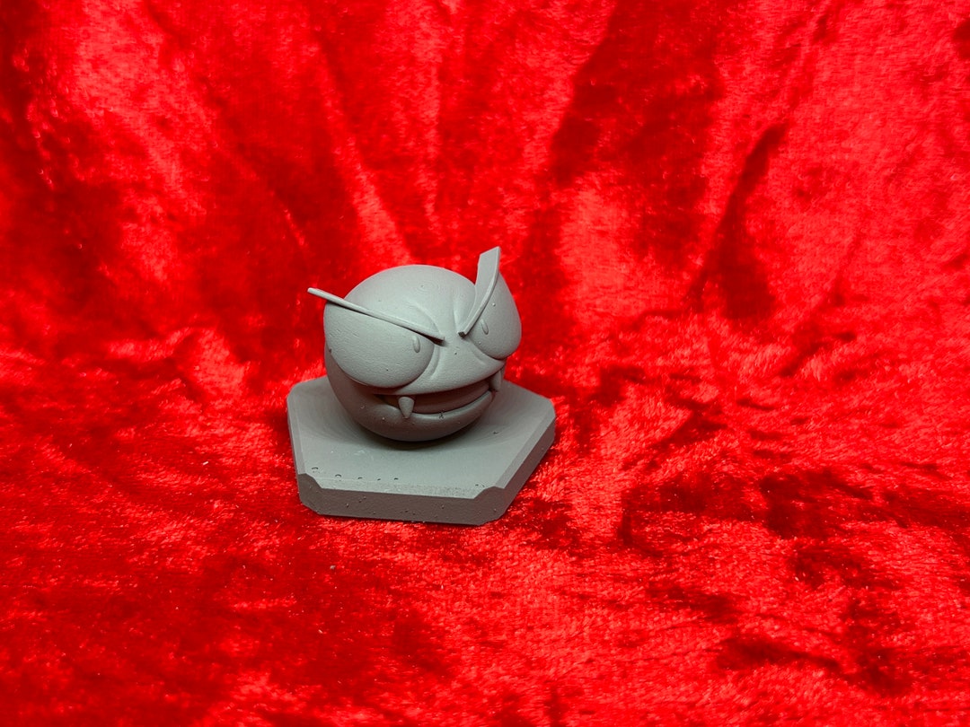 Pokemon Gastly Figure Statue Grey Trophy - Etsy