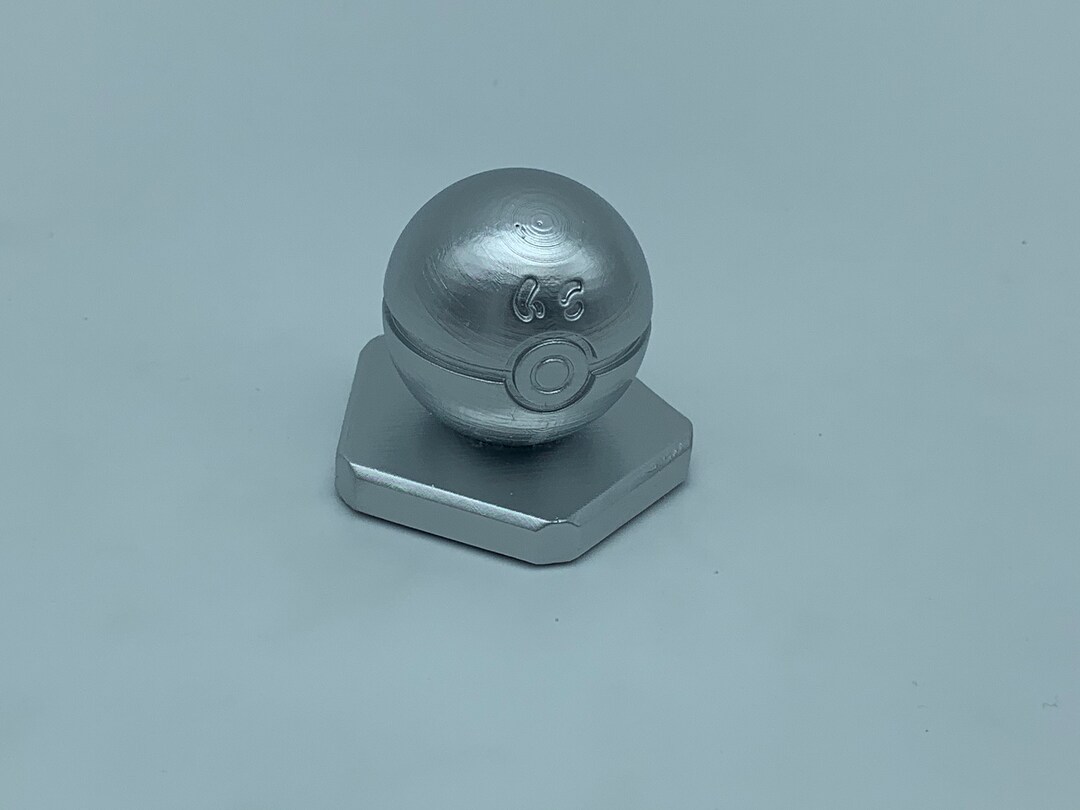 Pokemon GS Ball Pokeball Statue Chrome Trophy Statue - Etsy