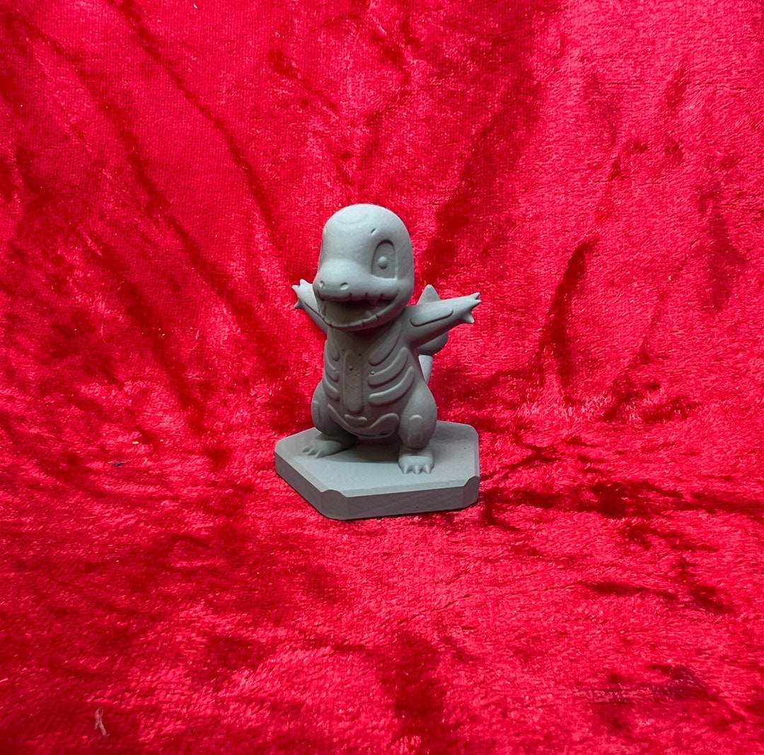 Halloween Pokemon Figure Statue Charmander Grey Trophy Statue Fun to ...