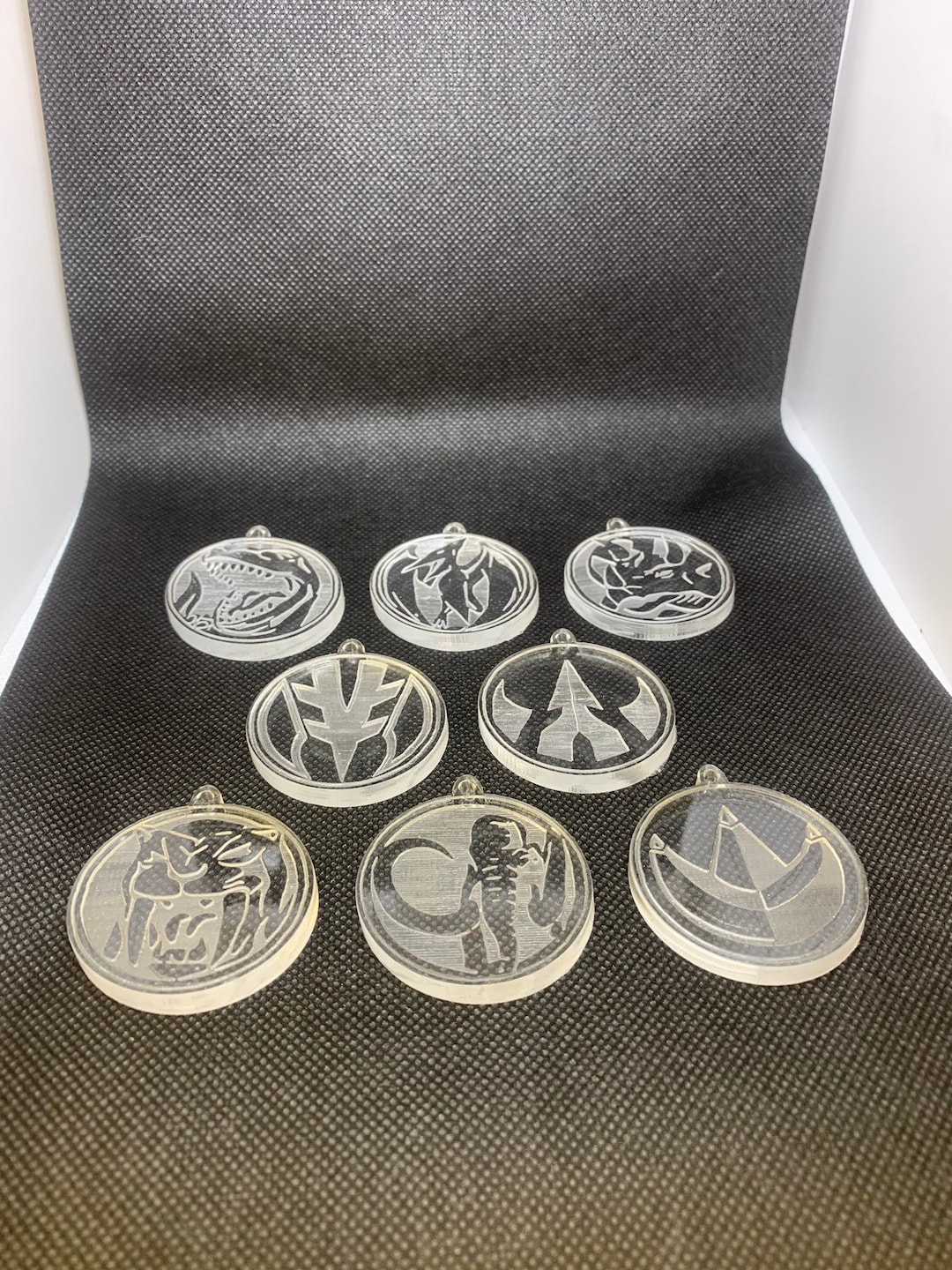 Power Rangers Keyrings Custom Engraved Mmpr Power Coin - Etsy