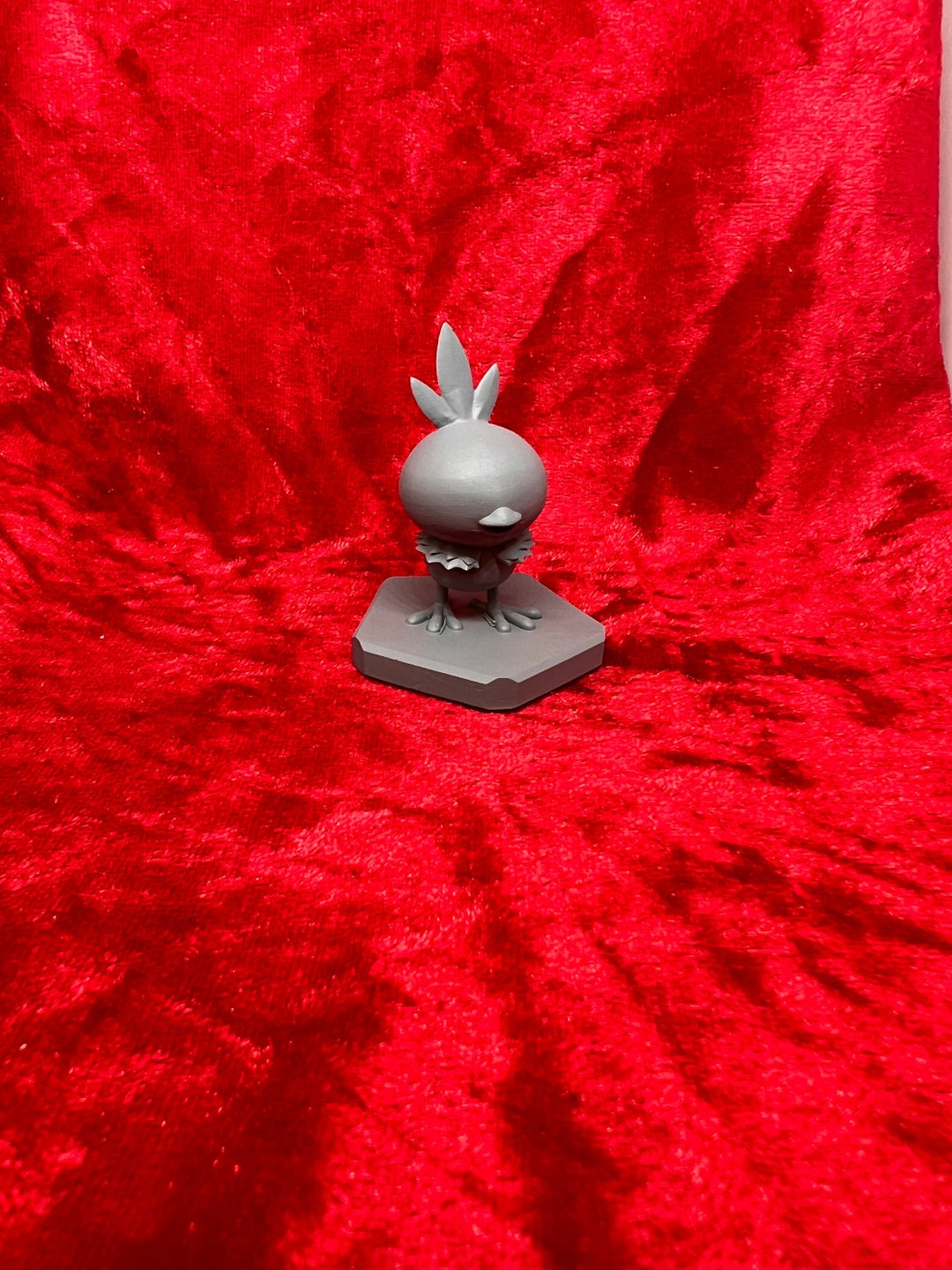 Pokemon Torchic Figure Statue Grey Trophy - Etsy UK
