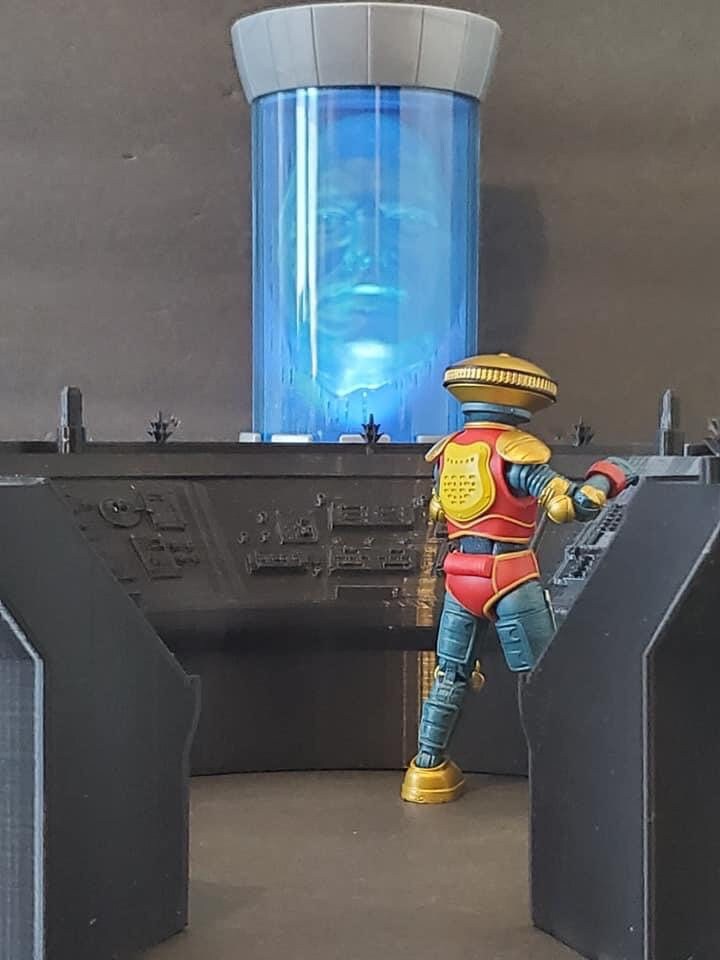 Mighty Morphin Power Rangers Lightning Scale Command Centre - Etsy UK