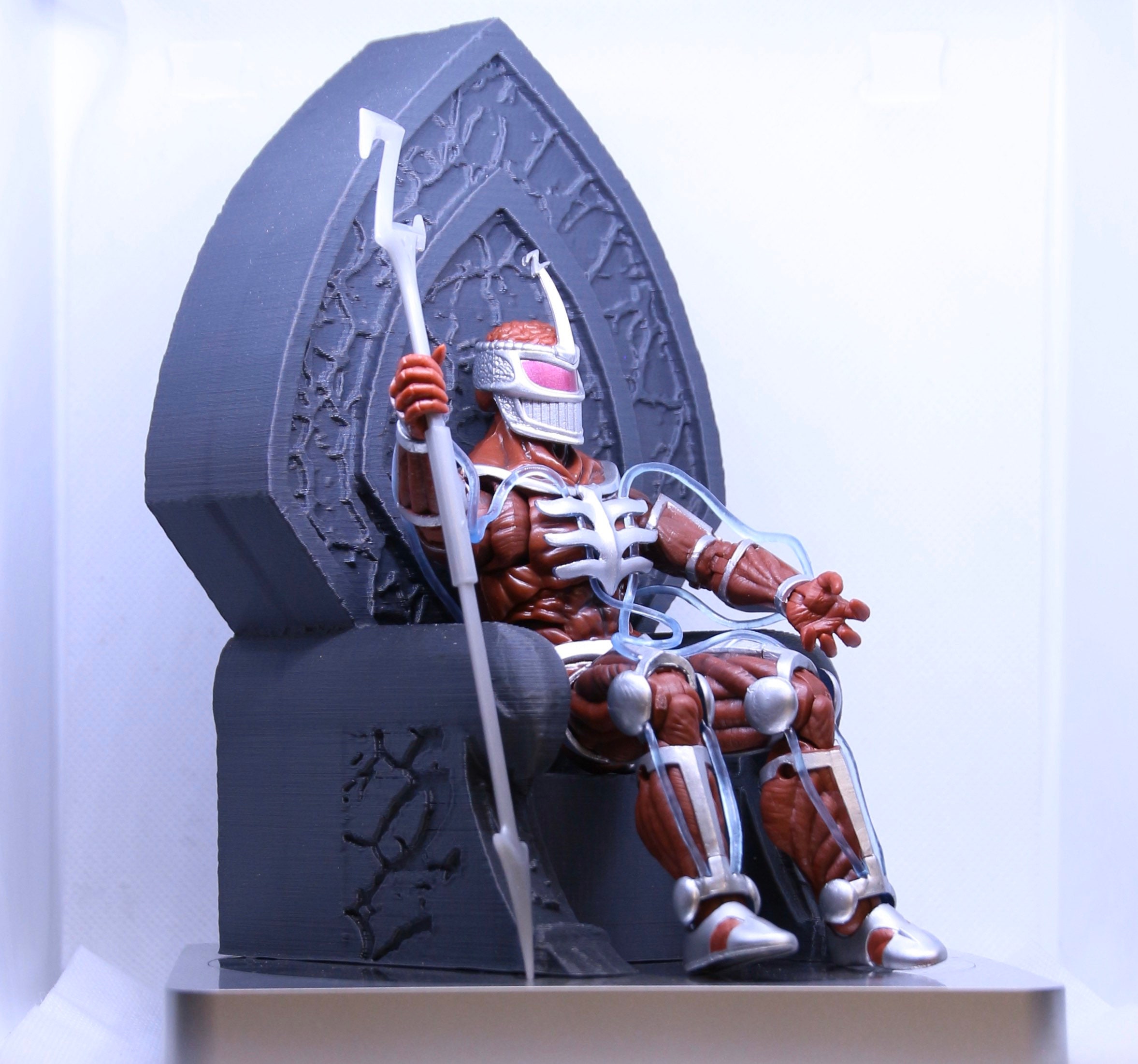Lord Zedd Throne Replica Lightning Scale Power Rangers MMPR - Etsy Canada