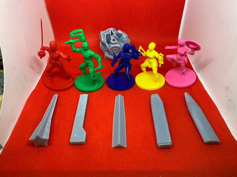 Power Rangers Zeo Crystal Model Heroes of the Grid HOTG Board - Etsy