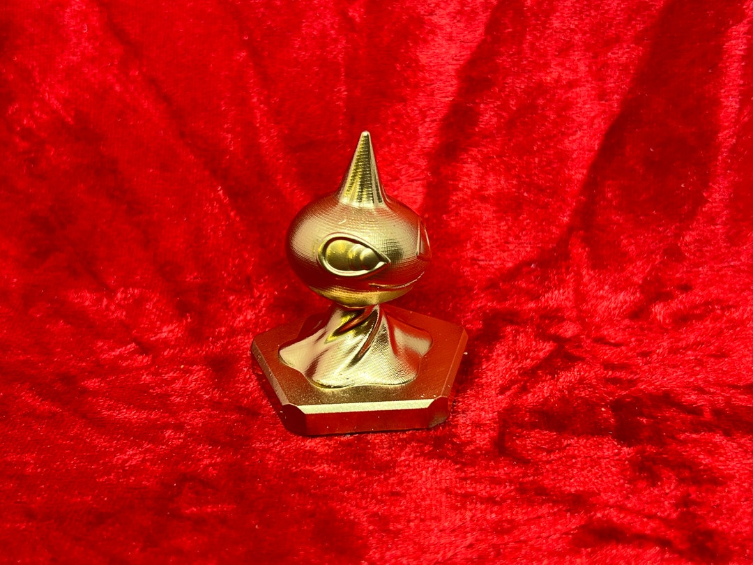 Pokemon #353 Shuppet Figure Gold tcg Statue - Etsy