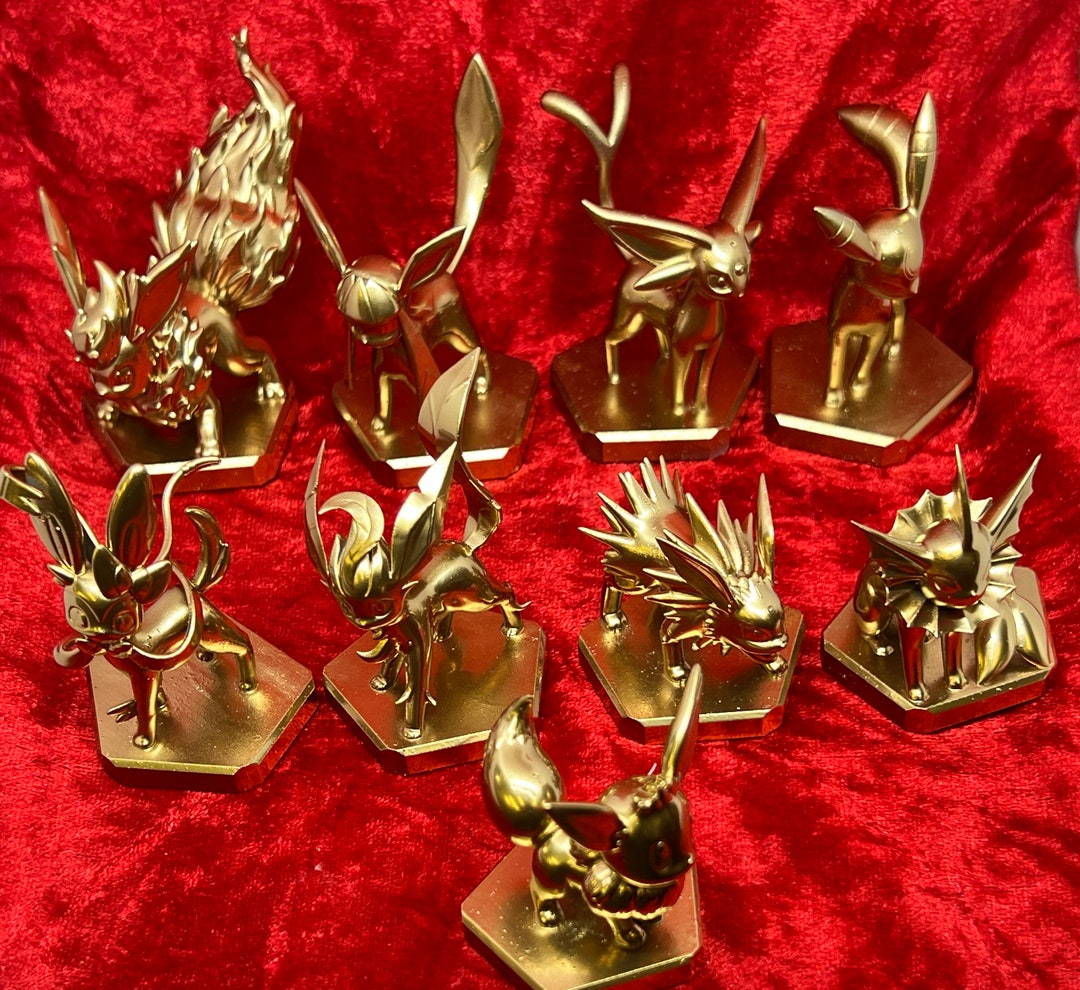 Pokemon 133 Eevee, Vaporeon, Flareon, Jolteon, Espeon, Umbreon, Leafeon ...