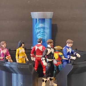 Mighty Morphin Power Rangers Lightning Scale Command Centre Consoles ...