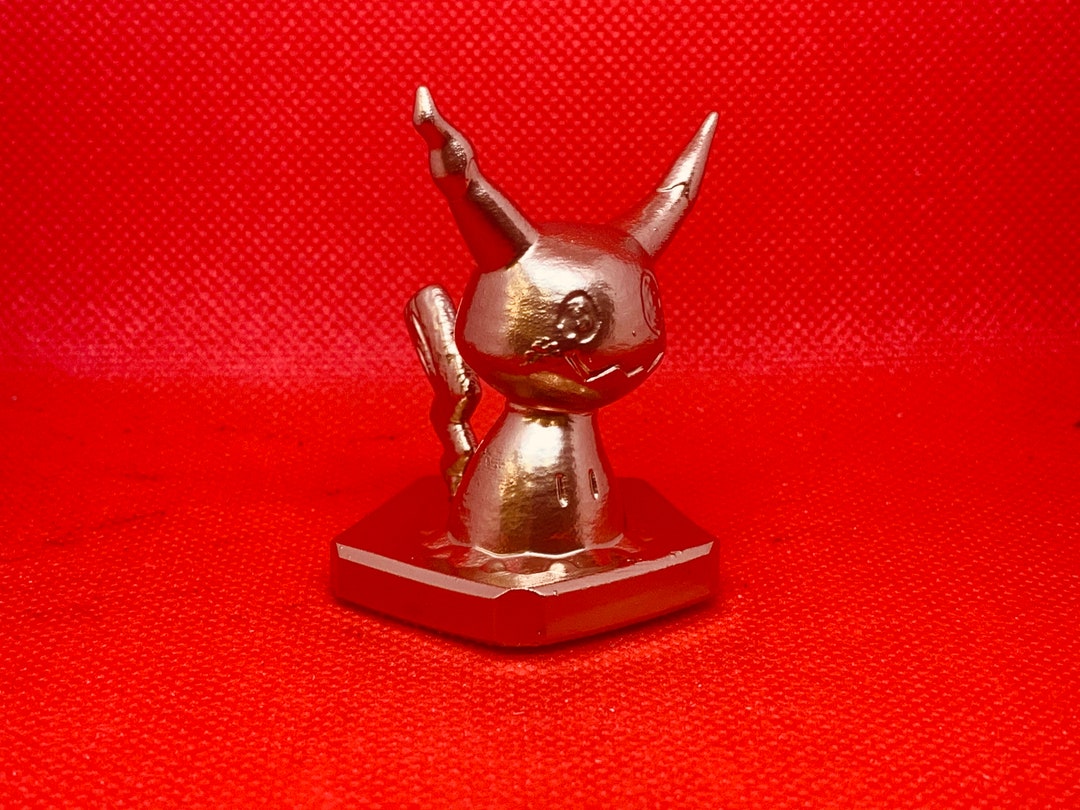 Pokemon 778 Mimikyu Gold TCG Statue - Etsy