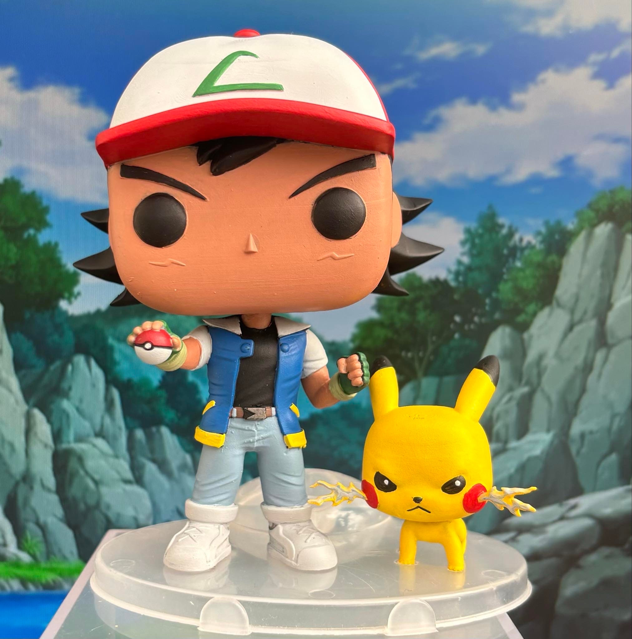 Ash ketchum figure store