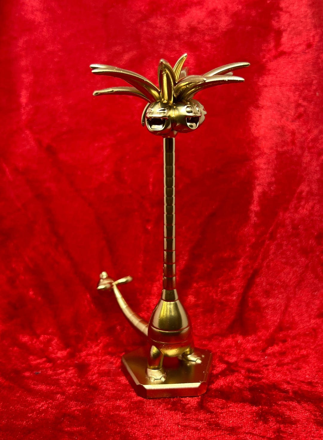 Pokemon #103 Alolan Exeggutor Figure Gold tcg Statue Alola - Etsy