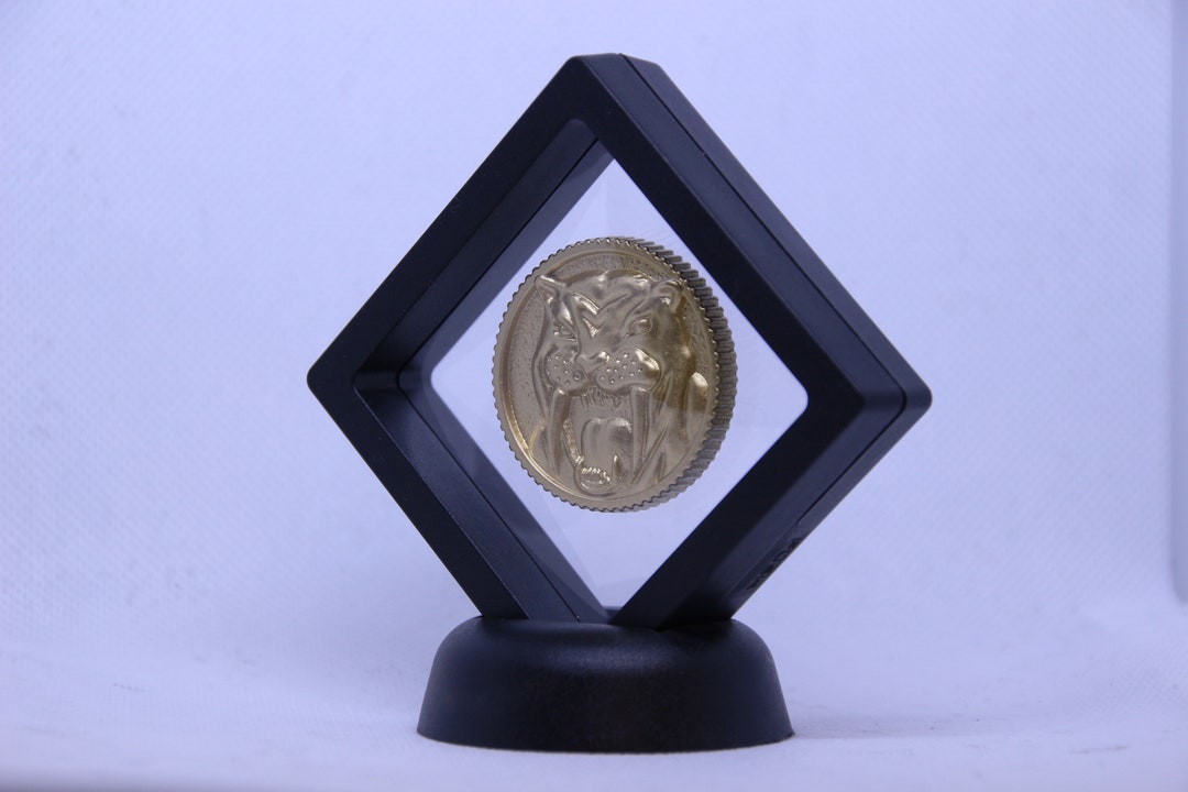 Mighty Morphin Power Rangers Resin Cast Coin in Display Case Yellow ...