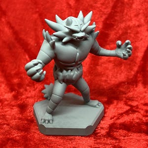 Incineroar Figure Etsy