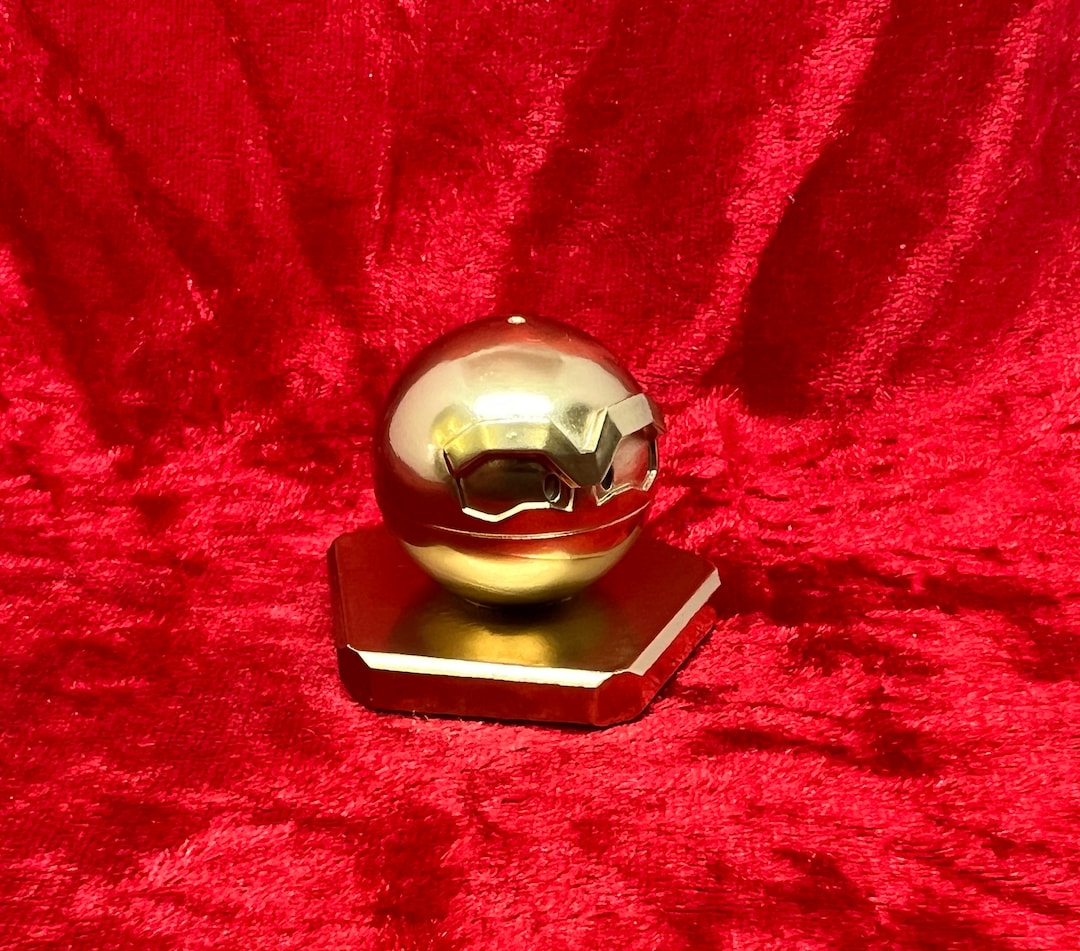 Pokemon 100 Hisuian Voltorb Figure Gold TCG Statue - Etsy