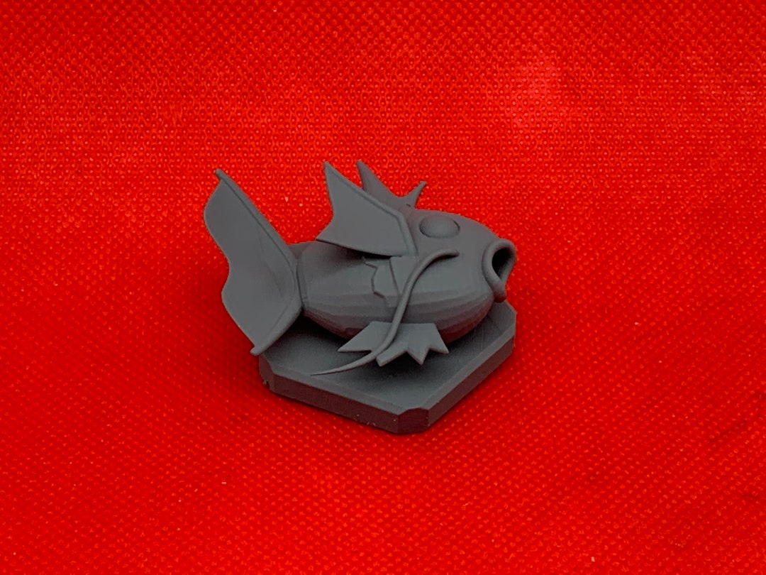 Pokemon Magikarp Figure Statue Grey Trophy - Etsy