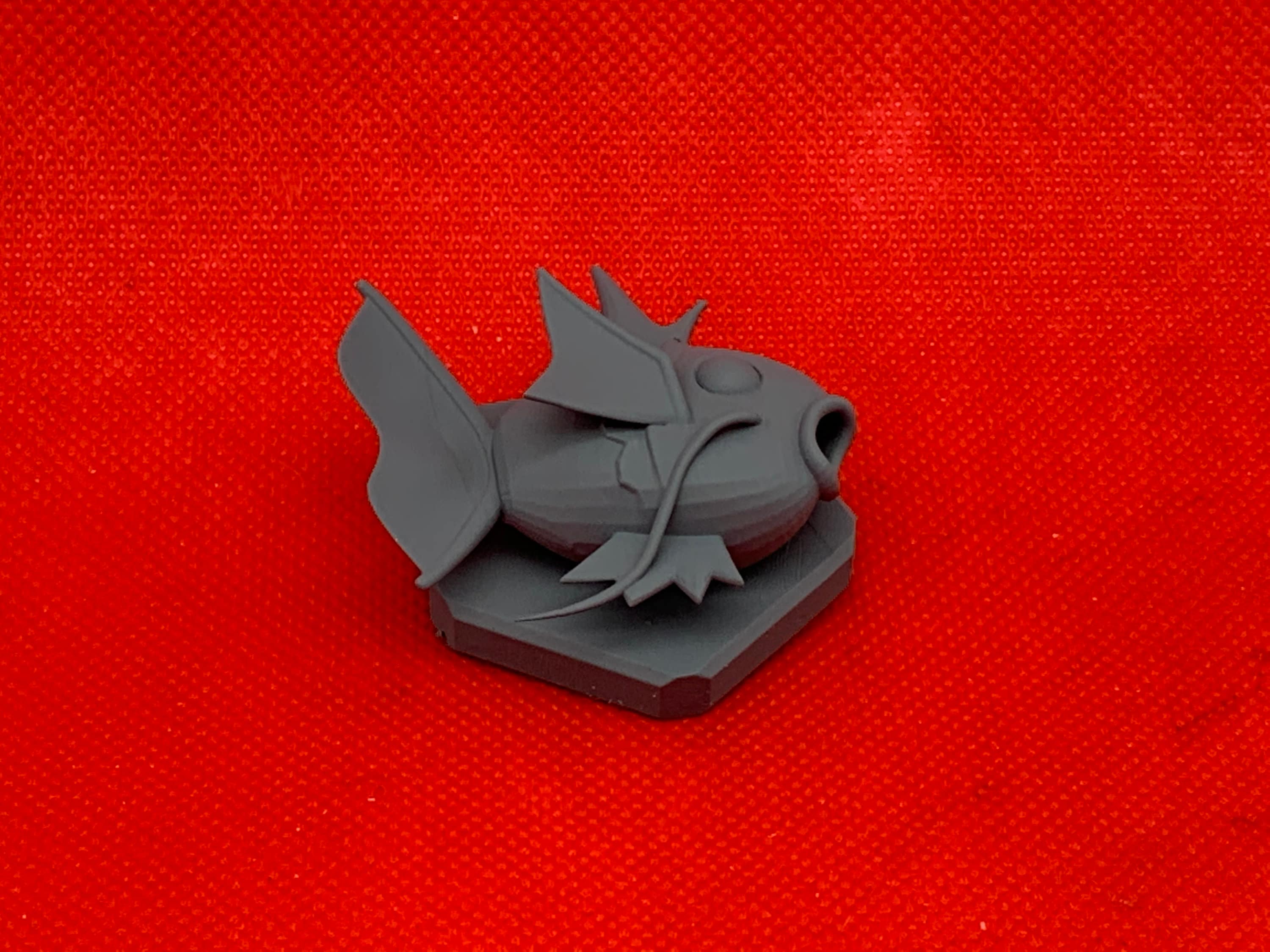 Pokemon Magikarp Figure Statue Grey Trophy - Etsy