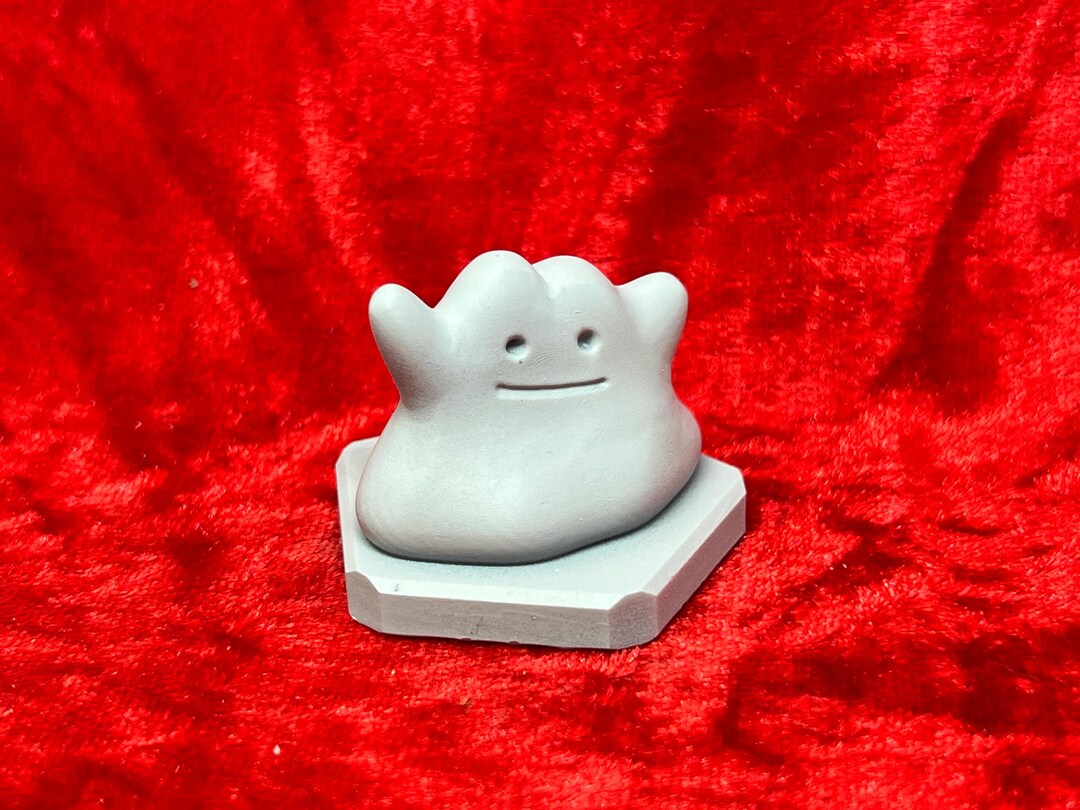 Pokemon 132 Ditto Sammelfigur Grey TPG Statue - Etsy Österreich