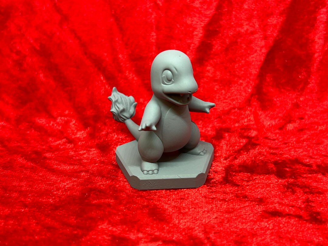 Pokemon 004 Charmander Figure Greytcg Statue - Etsy