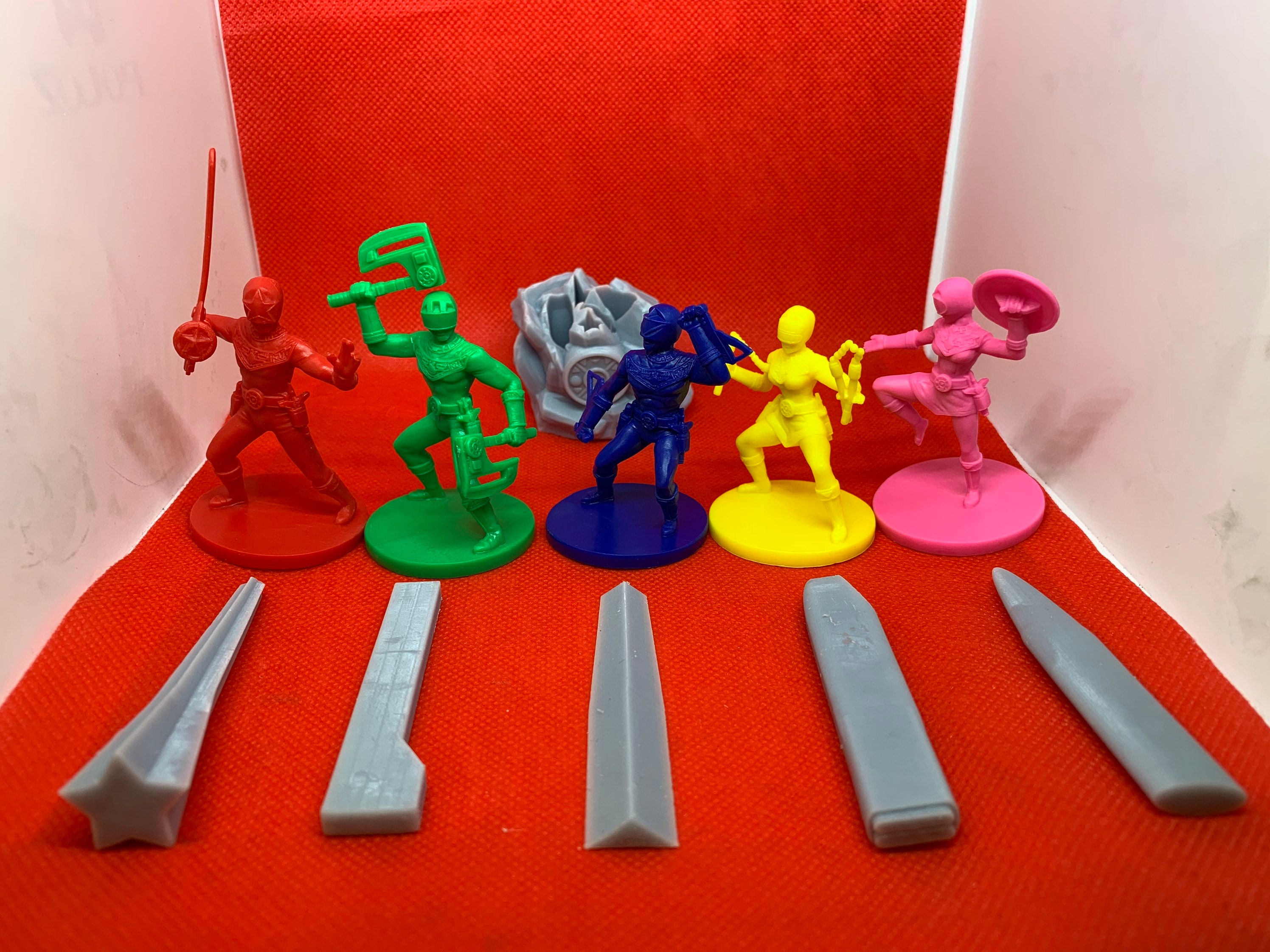 Power Rangers Zeo Crystal Model Heroes of the Grid HOTG Board - Etsy