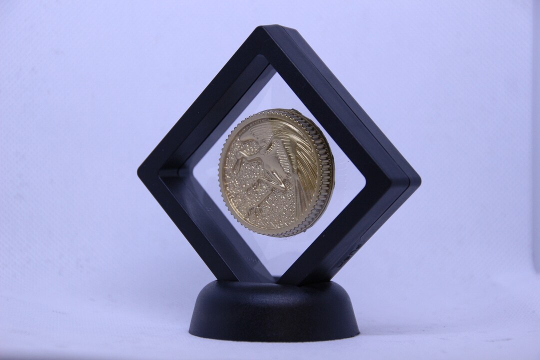 Mighty Morphin Power Rangers Resin Cast Coin in Display Case Pink ...