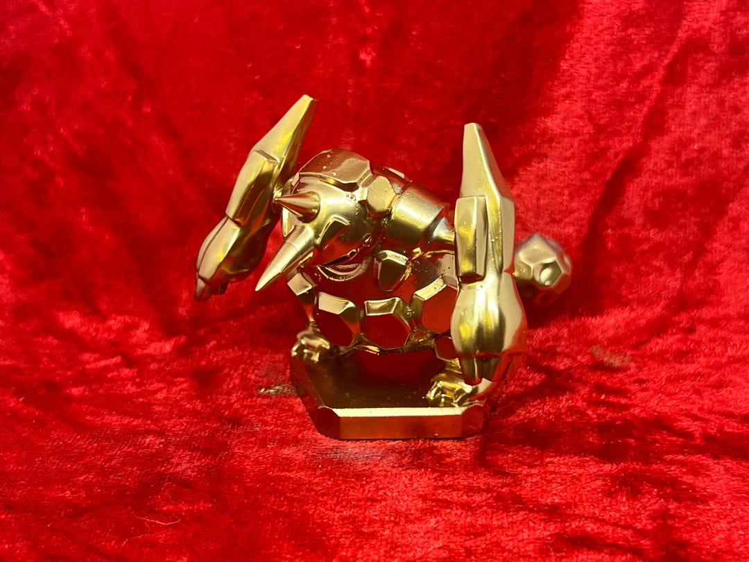 Pokemon 464 Rhyperior Figure Gold TCG Statue - Etsy