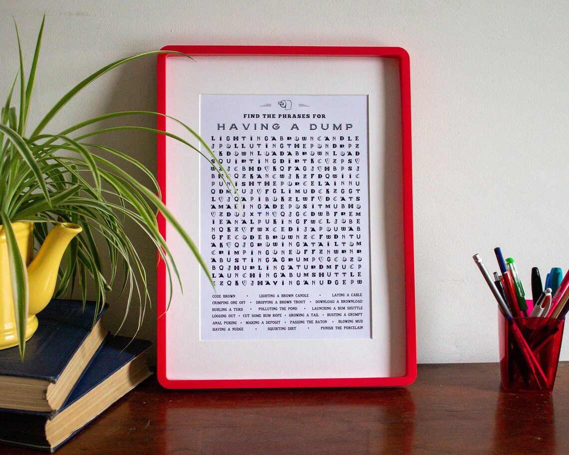 Having a Dump Wordsearch - Etsy