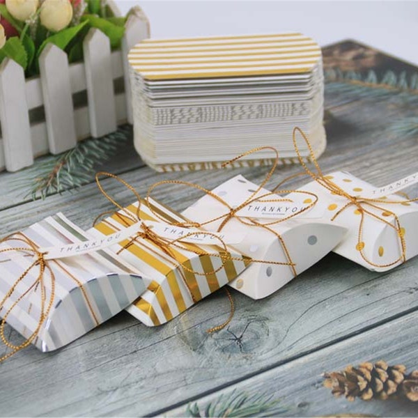 Striped Favor Box - Etsy