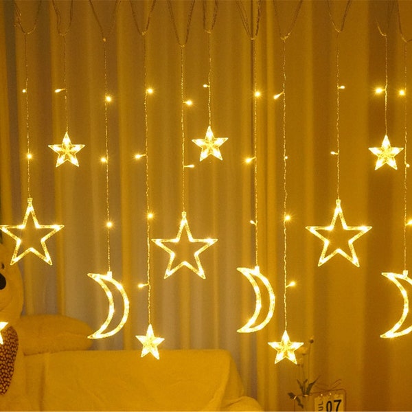 Moon String Lights - Etsy