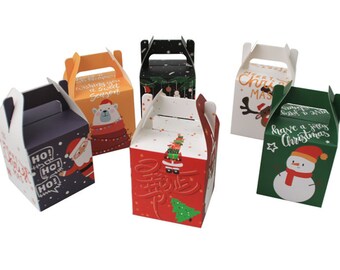 Christmas Apple Box - Etsy