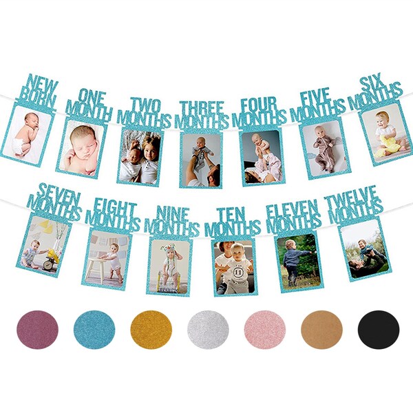 Monthly Photo Banner - Etsy