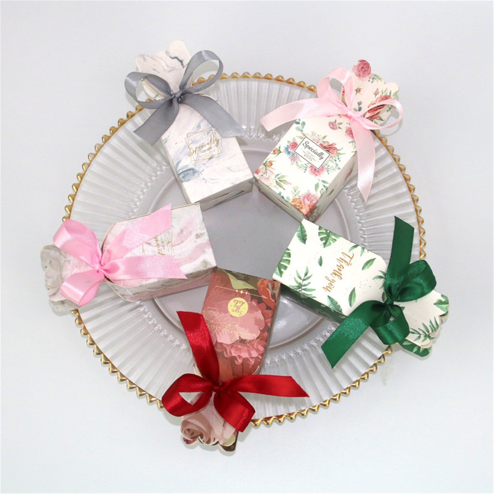 Classic Wedding Party Favor Boxes-wedding Candy Box-bridal - Etsy