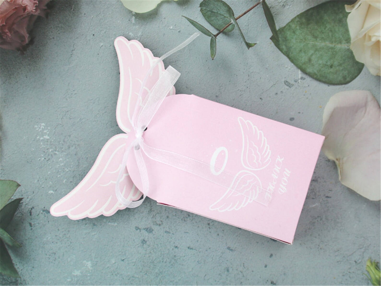 Angel Party Candy Favor Boxes-christining Party Favor - Etsy