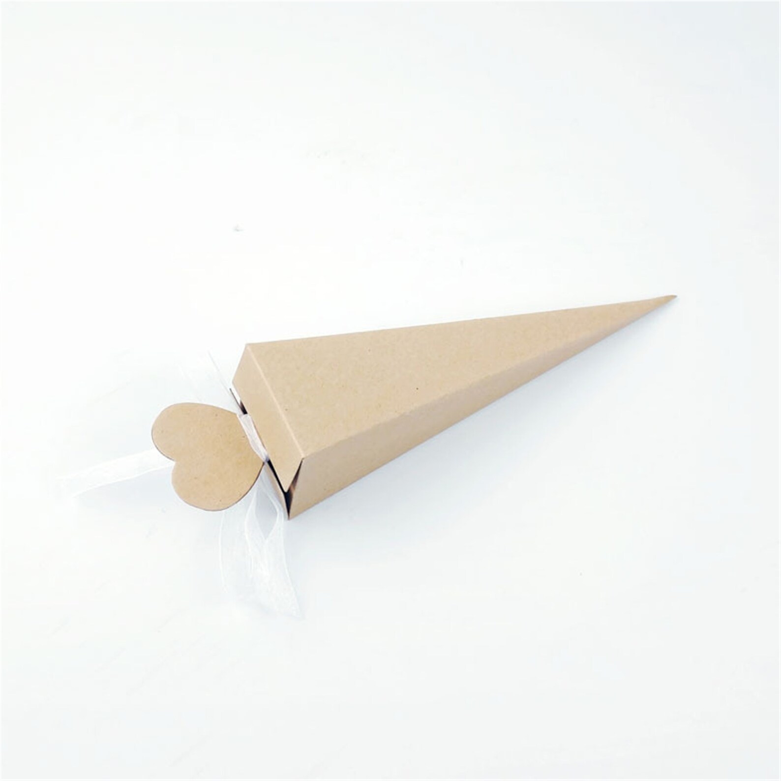 Cone Party Favor Boxes-wedding Candy Boxes-treat Boxes-bridal - Etsy