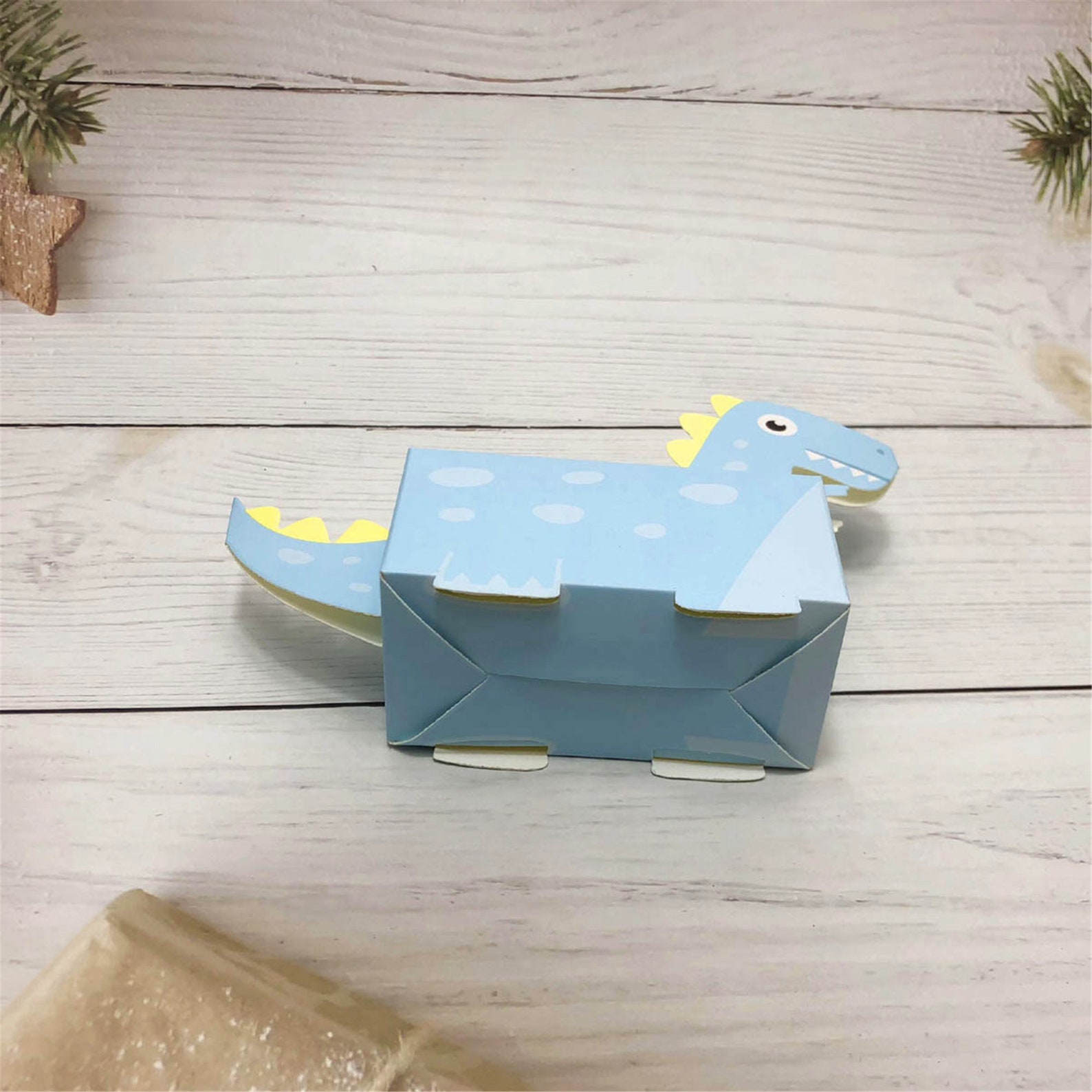 T-rex Dinosaur Party Favor Boxes-baby Favor Boxes-treat - Etsy