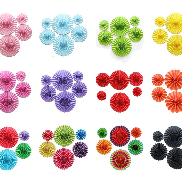 Paper Fans - Etsy