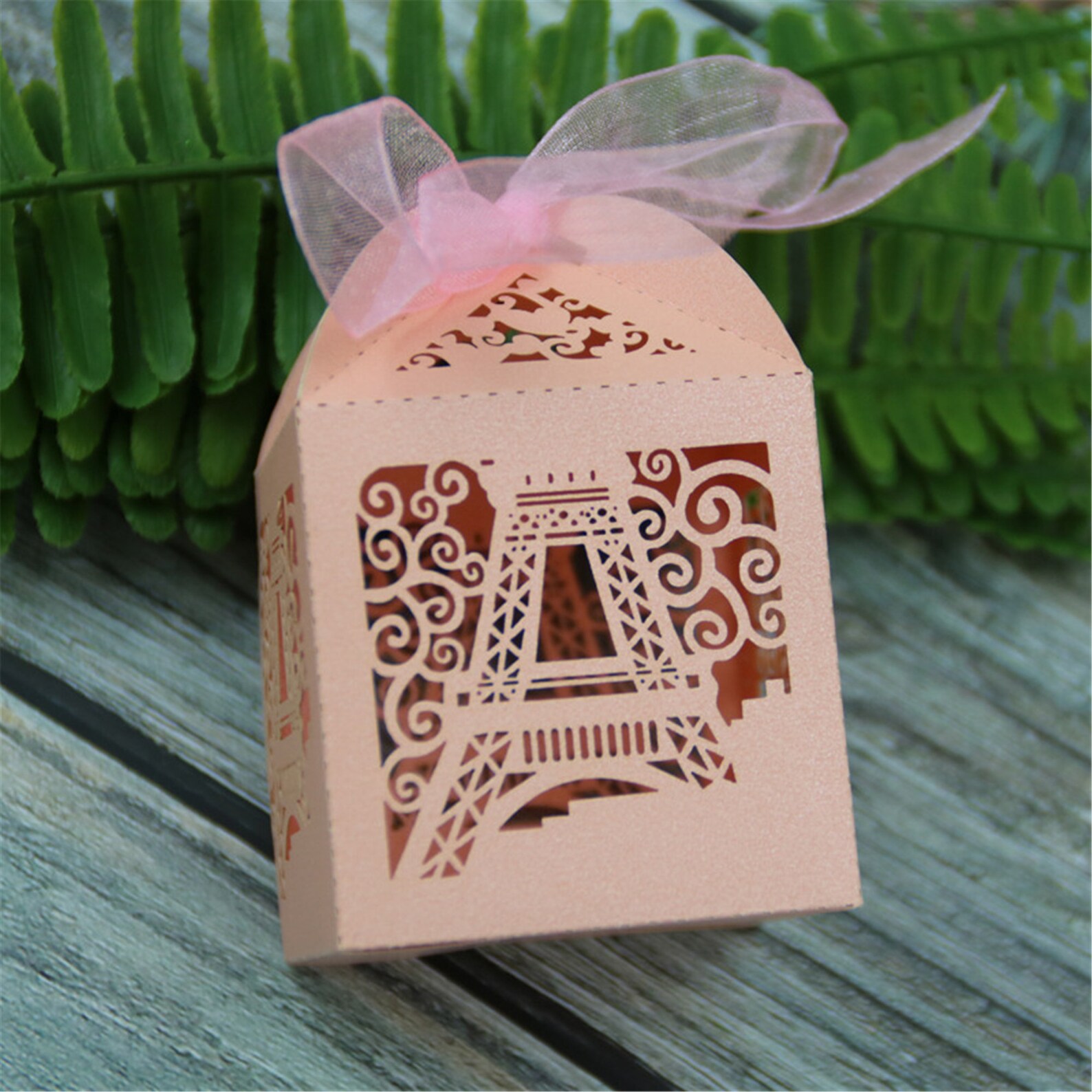 Eiffel Tower Favor Boxes-laser Cut Party Favor Box-creative - Etsy