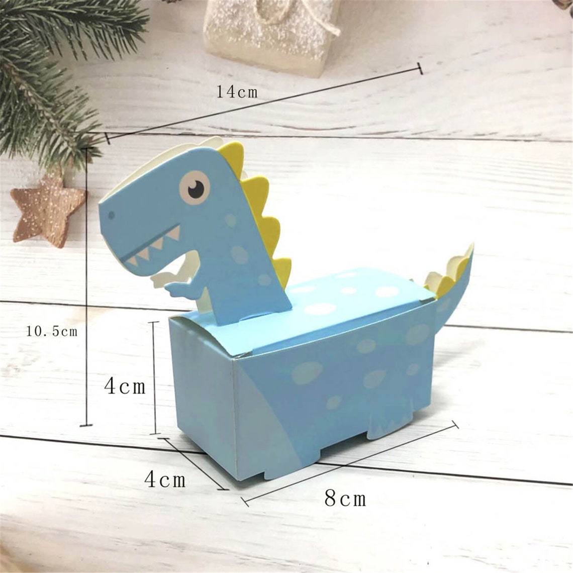 T-rex Dinosaur Party Favor Boxes-baby Favor Boxes-treat - Etsy