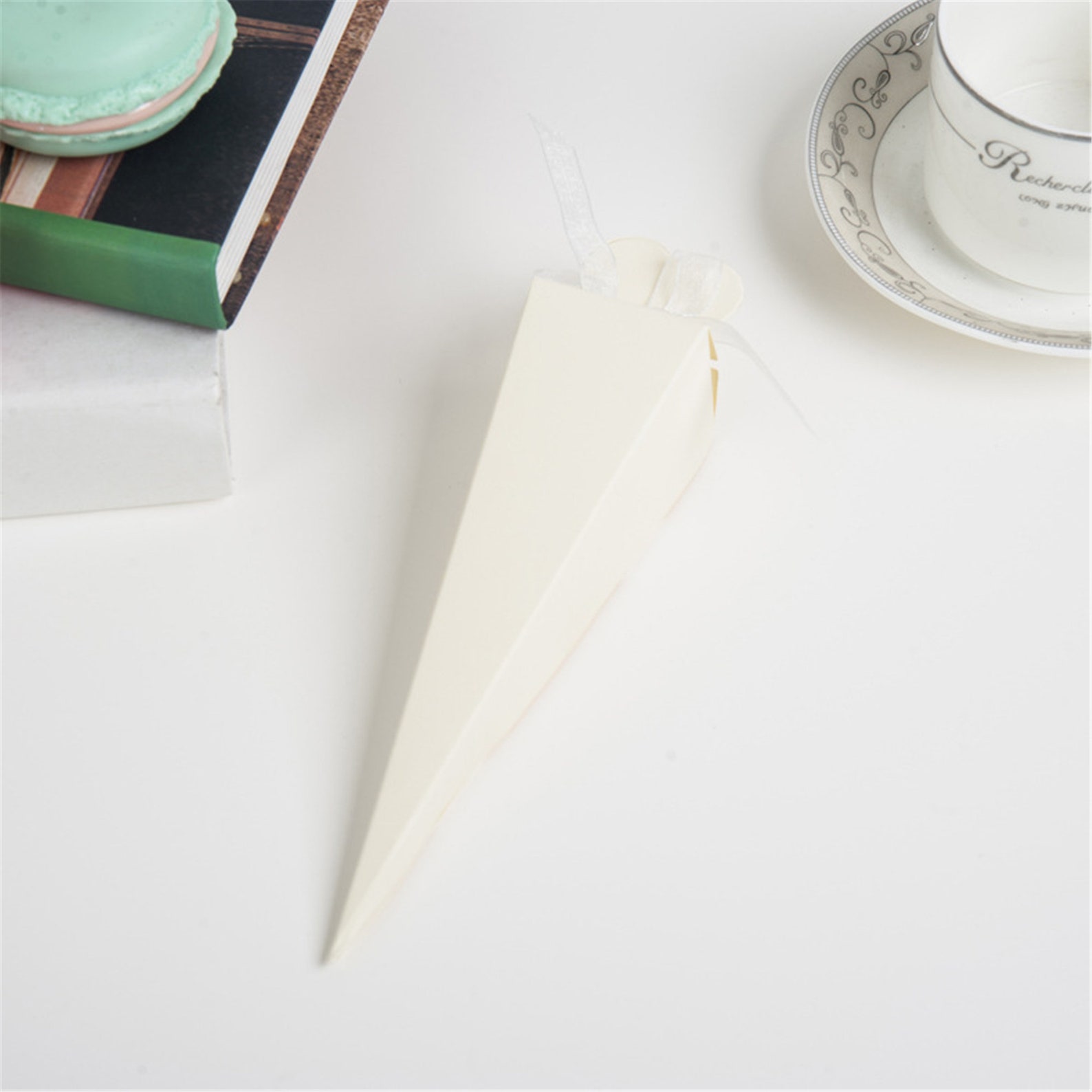 Cone Party Favor Boxes-wedding Candy Boxes-treat Boxes-bridal - Etsy