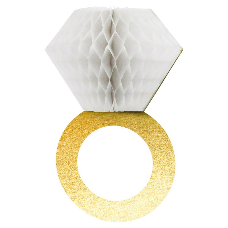 3pcs Ring Decorations-engagement Paper Ring-hanging Ring - Etsy