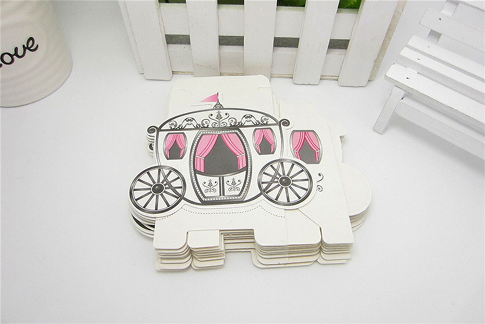 Wedding Favor Boxes-carriage Wedding Candy Boxes-wedding Treat | Etsy