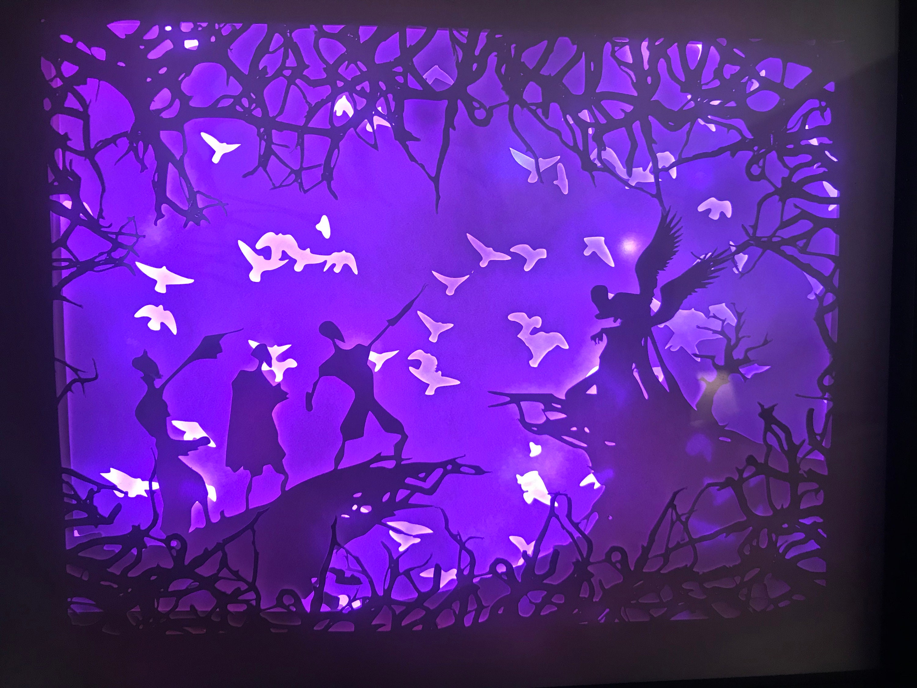 Three Brothers Shadow Box SVG and PNG | Etsy