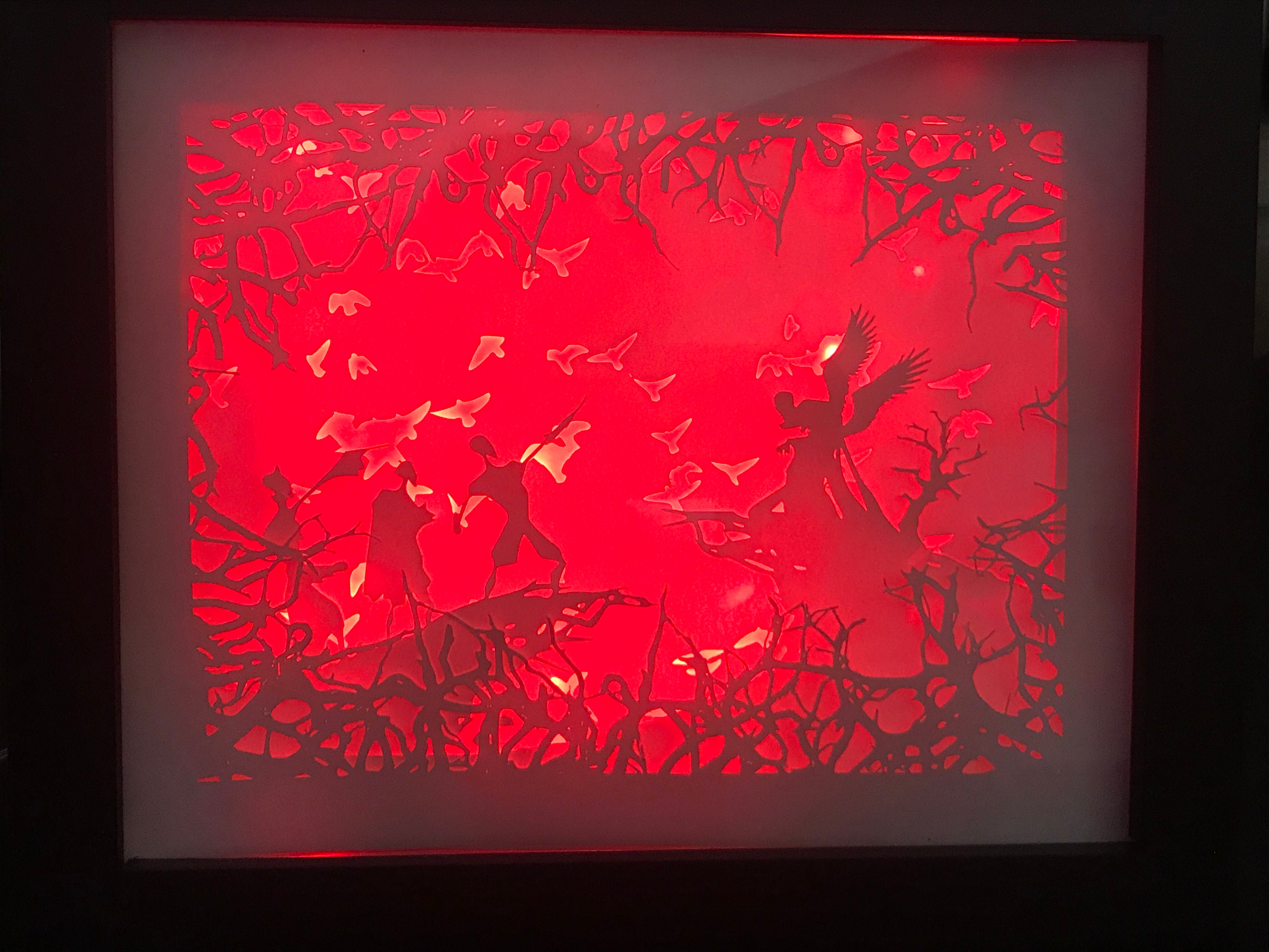 Three Brothers Shadow Box SVG and PNG | Etsy