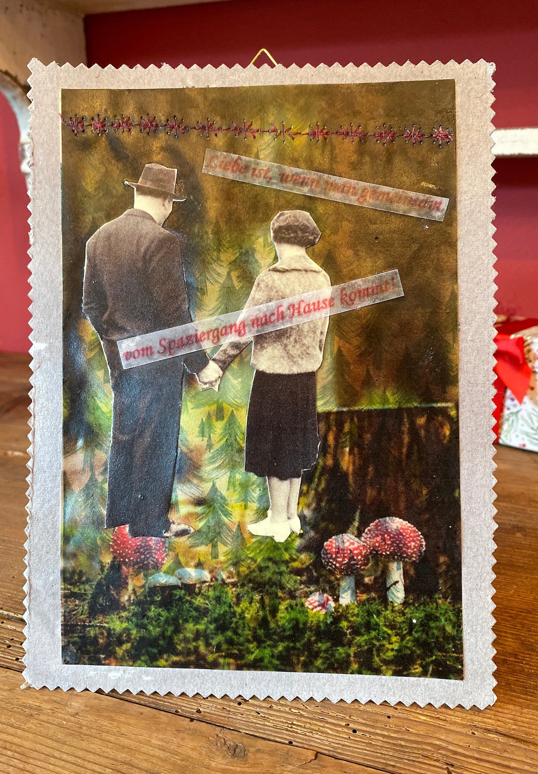 Retro Collage College Card Collage Picture Winter Collage - Etsy
