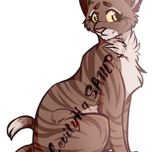 Leafpool Matte Vinyl Sticker - Cat Sticker - Cat Lovers Sticker - Gift ...