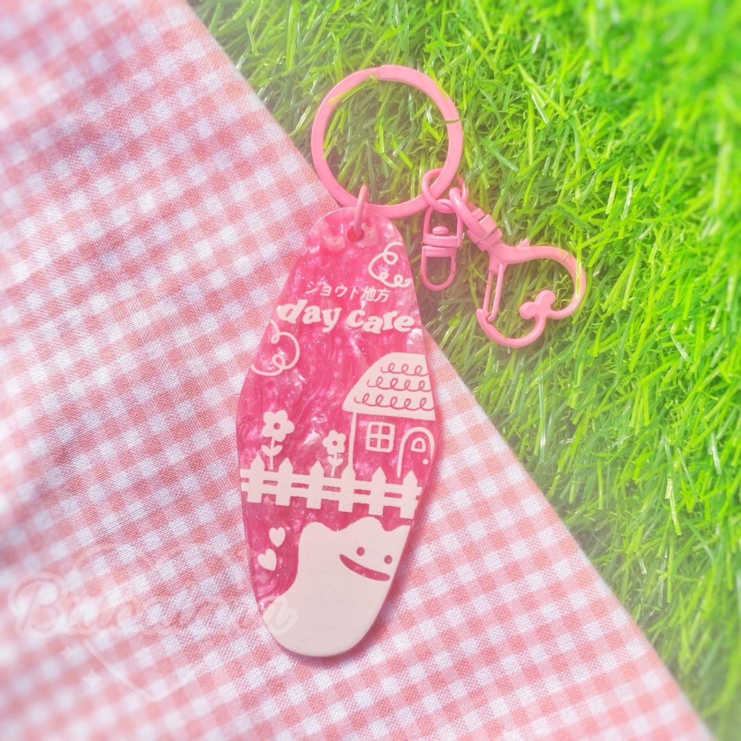 Ditto Daycare Keychain - Etsy