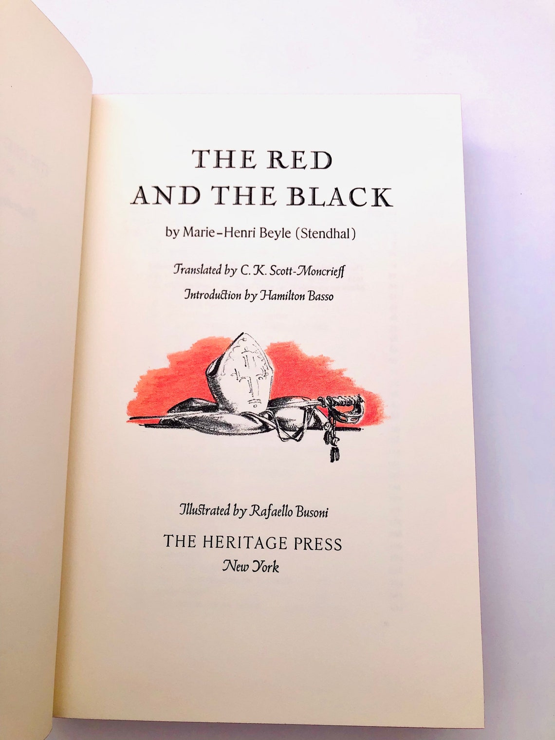 The Red and the Black. by Stendhal. Illustrations by Rafaello - Etsy